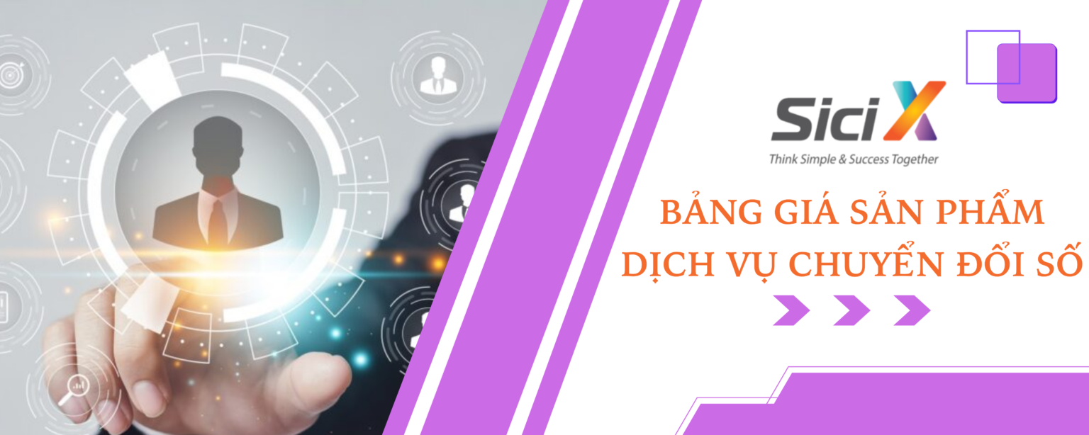 On Cloud - SiciX - Giải pháp chuyển đổi số doanh nghiệp toàn diện